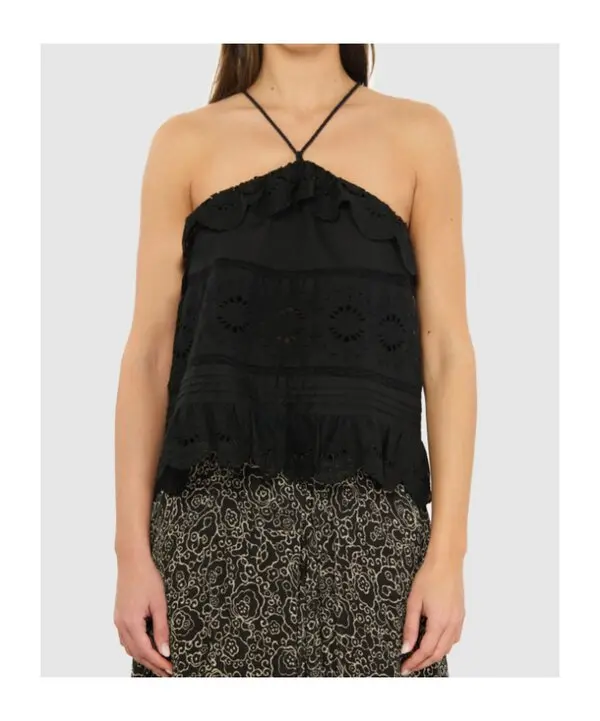 Isabel Marant Étoile Prisha" Floral Lace Top