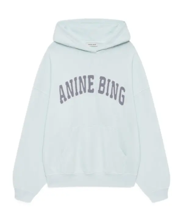 ANINE BING Harvey Hoodie - Spring Mint