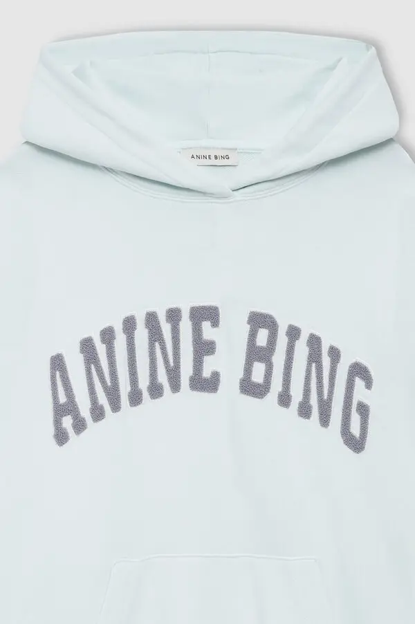 ANINE BING Harvey Hoodie - Spring Mint