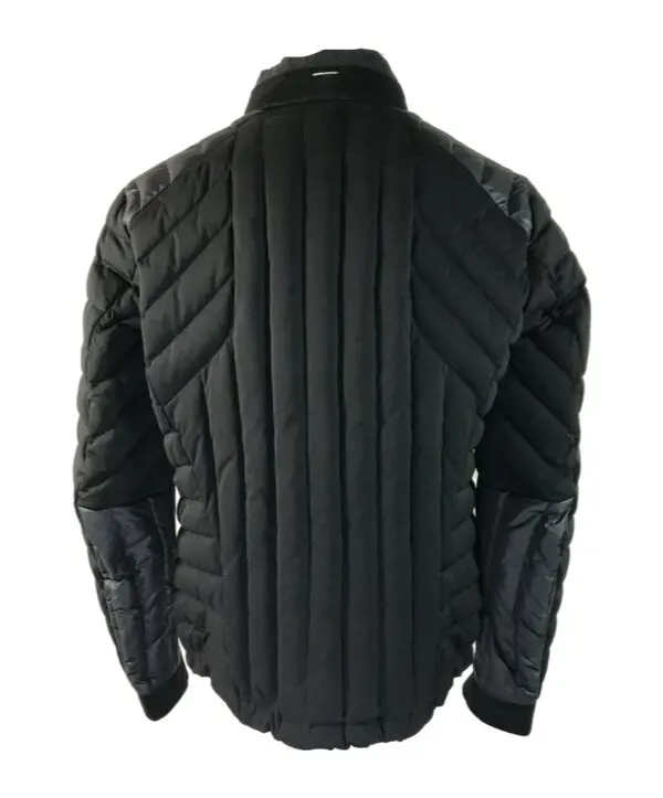 Hugo Boss Quilted Down Jacket With Vertical Collar