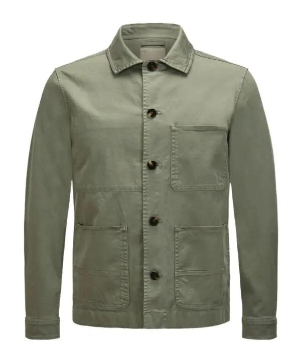 Woolrich Garment-dyed Shirt Jacket - Green