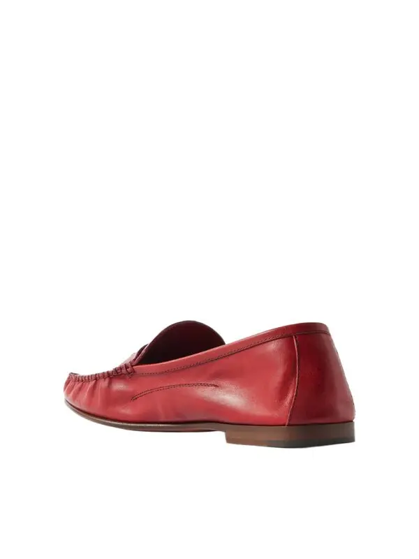 Versace Embellished Loafers