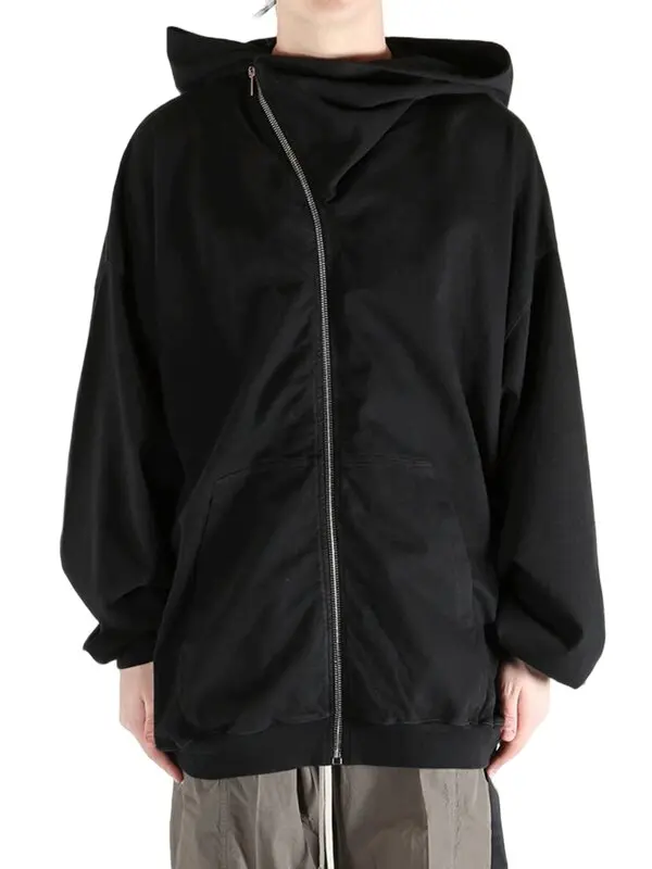 Rick Owens Mountain Hun Hoodie - Black