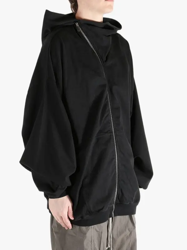 Rick Owens Mountain Hun Hoodie - Black