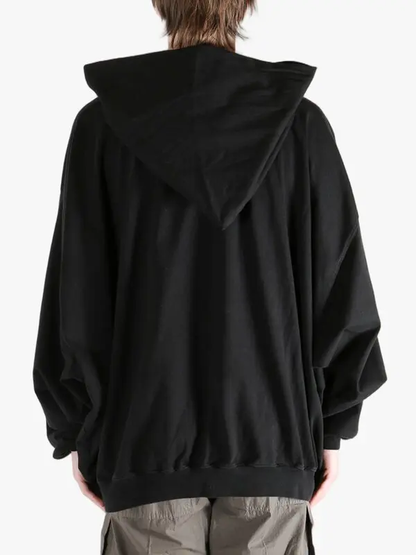Rick Owens Mountain Hun Hoodie - Black