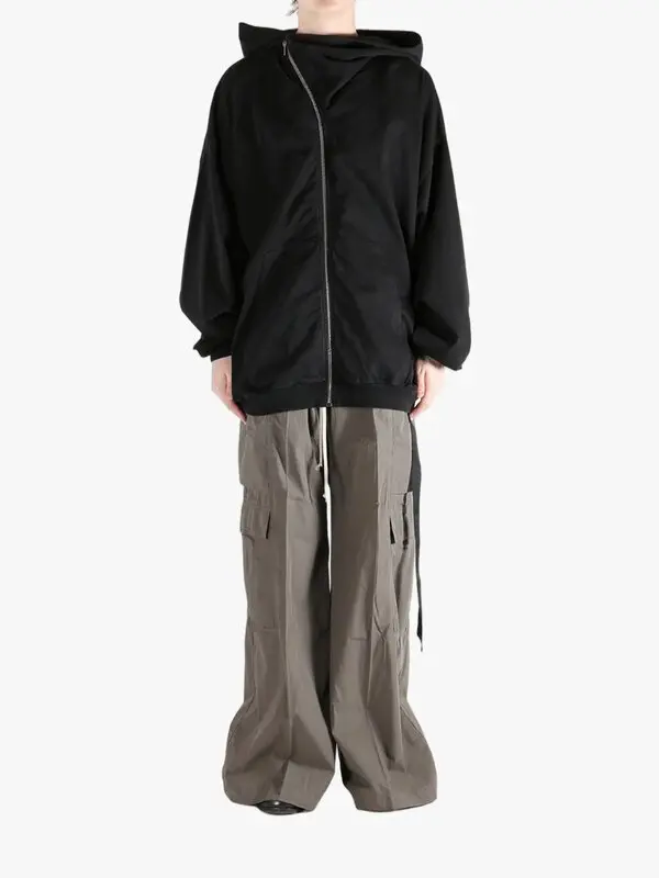Rick Owens Mountain Hun Hoodie - Black