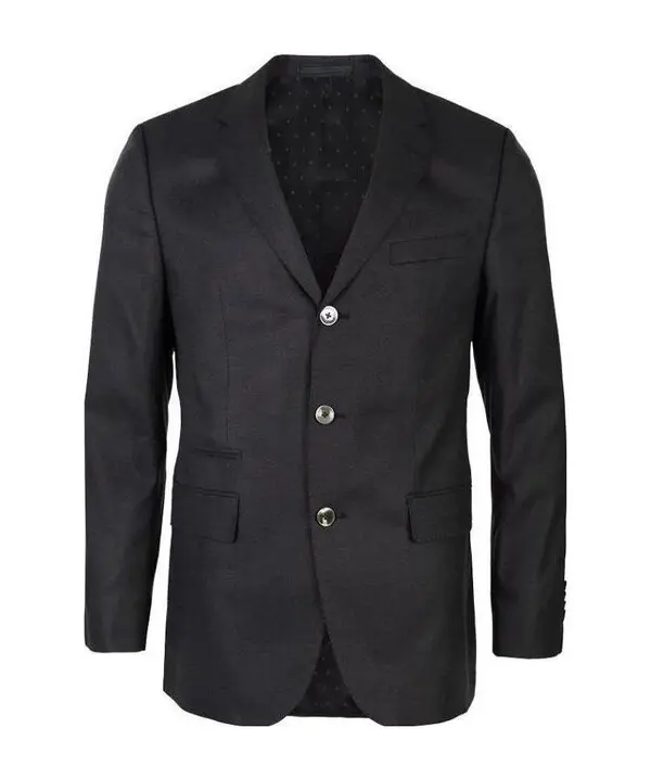 Hugo Boss Lapel Suit Jacket - Black