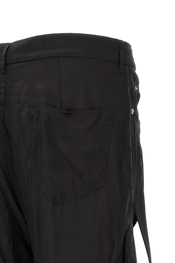 Rick Owens Mega Strapped Flared Jeans