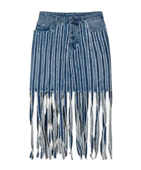 TWINSET Denim Skirt - Blue