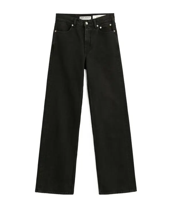 Our Legacy Wata-cut Jeans - Black