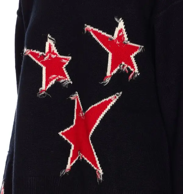 Zadig&Voltaire Graphic Star Crewneck Jumper