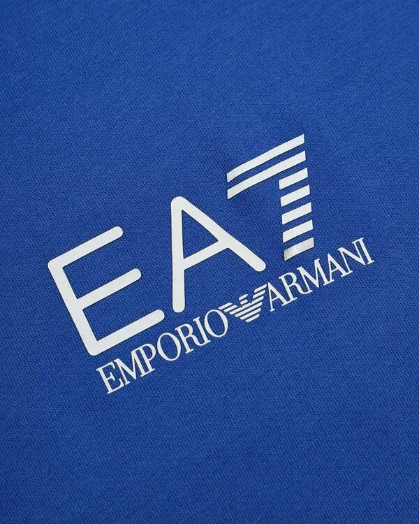 EA7 Round Collar Logo T-shirt