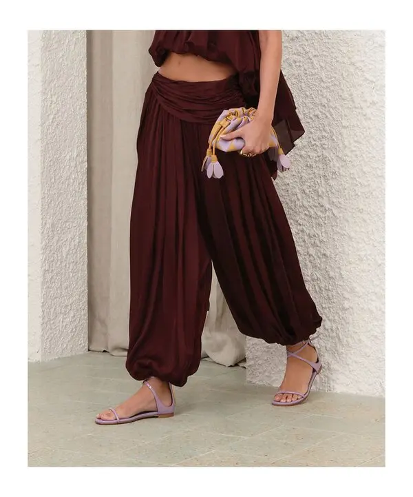Zimmermann Luna Draped Harem Pants