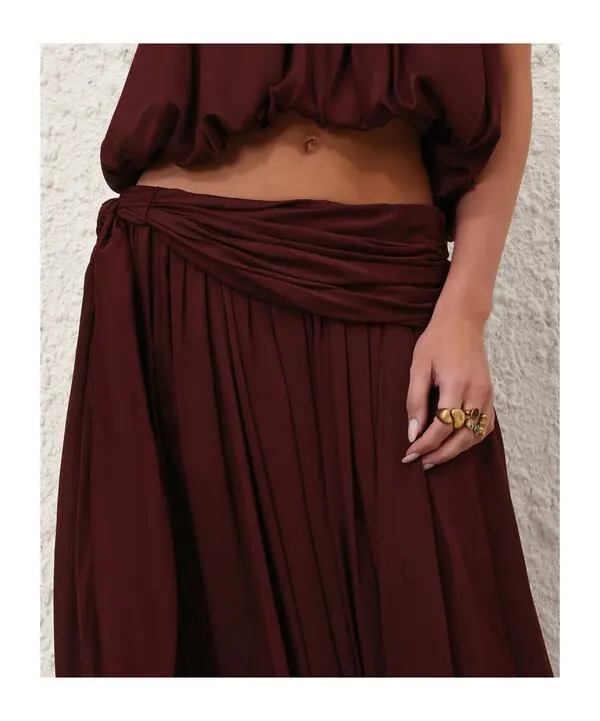 Zimmermann Luna Draped Harem Pants