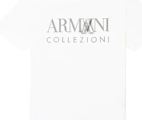 Emporio Armani Printed Round-necked T-shirt