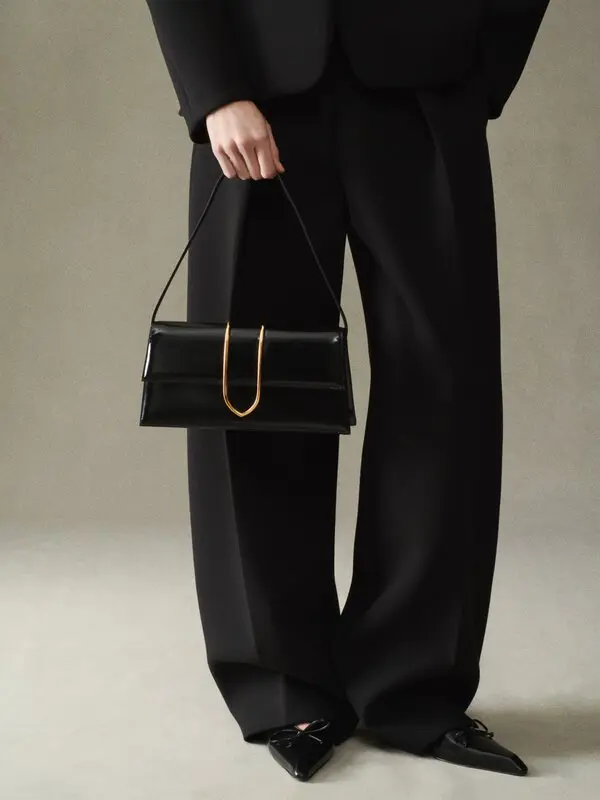 Jacquemus Long Bambino Flap Bag With Top Handle