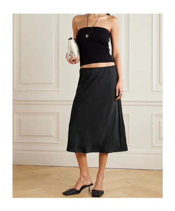 LISA YANG Blended Midi Skirt