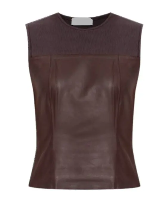 Samsøe Samsøe Samsøe Samsøe Sapia Sleeveless Panelled Top - No