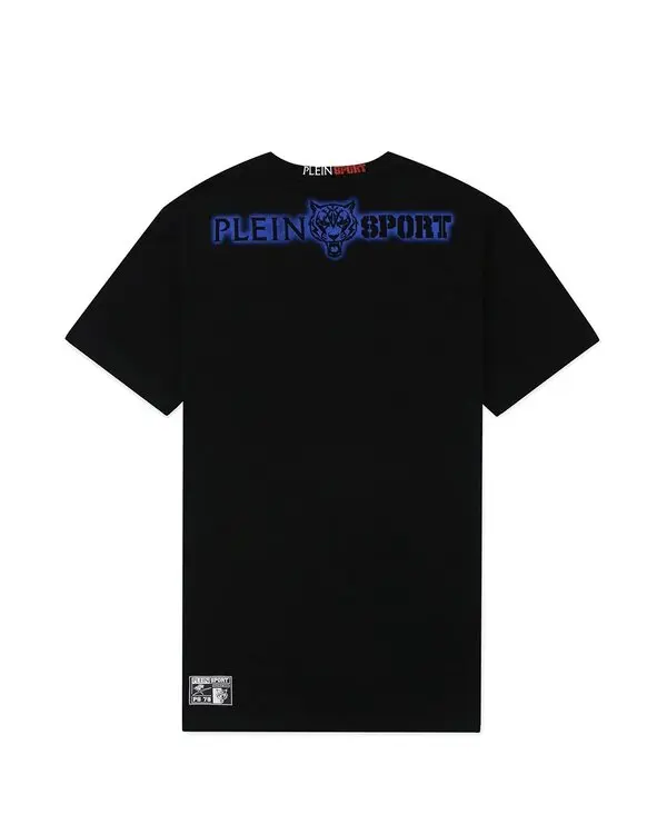 Philipp Plein T-shirt With Round Neck And Short Sleeves - Black