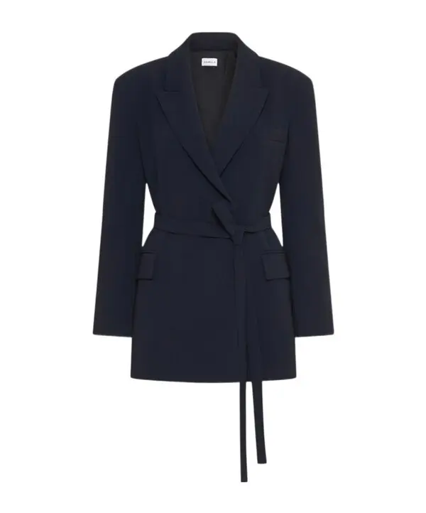Marella Belted Cady Blazer