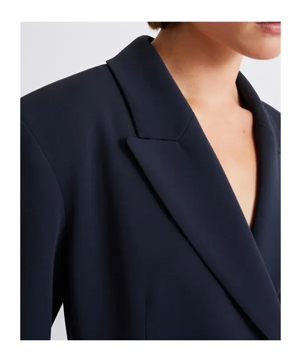Marella Belted Cady Blazer