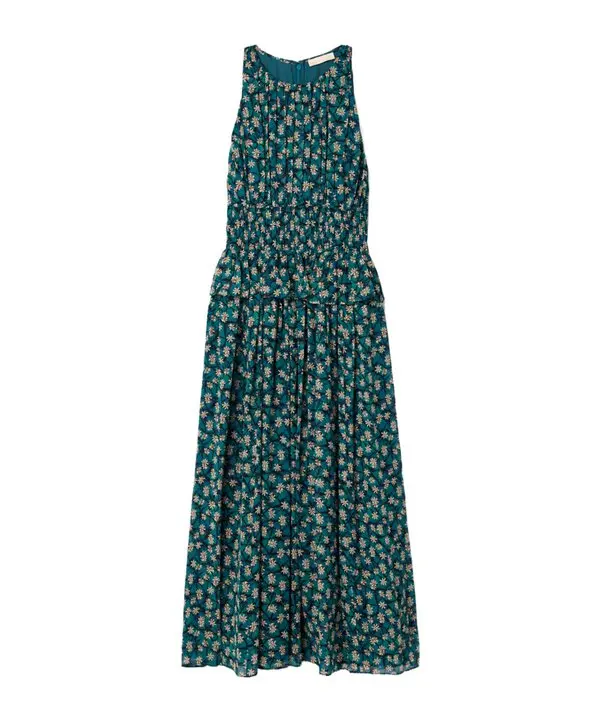 Ulla Johnson Floral Patterned Pleated Dress