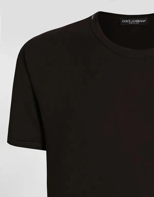 Dolce & Gabbana Dolce Gabbana Crewneck T-shirt - Brown