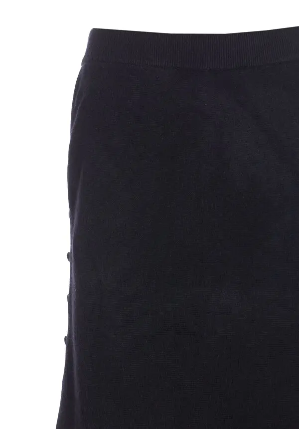 LISA YANG Double-layered Pants With Skirt Overlay