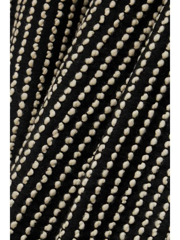 Ulla Johnson Devon Embroidered Wool Blend Midi Dress
