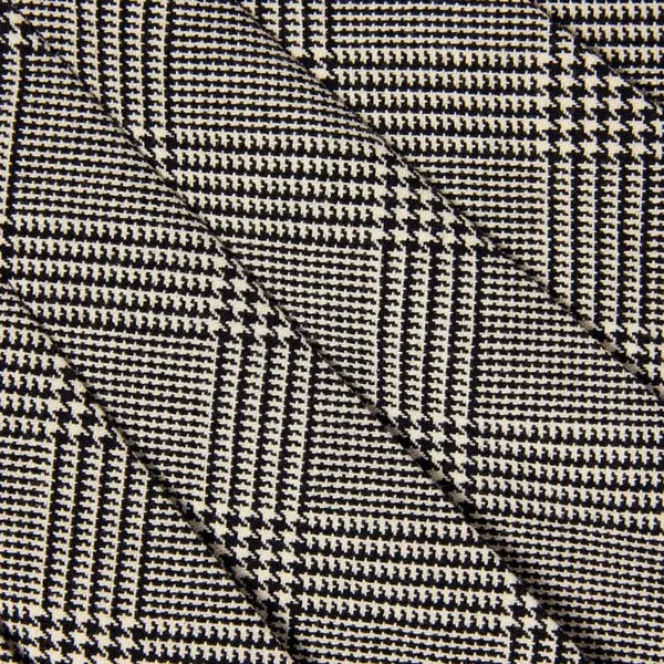 SELF-PORTRAIT Pleated Plaid Skirt