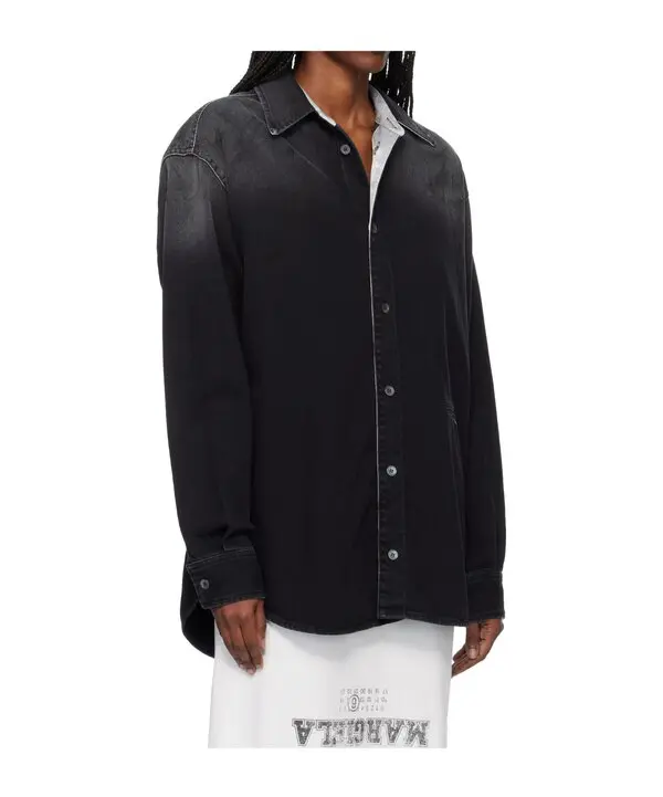 MAISON MARGIELA Distressed Denim Shirt
