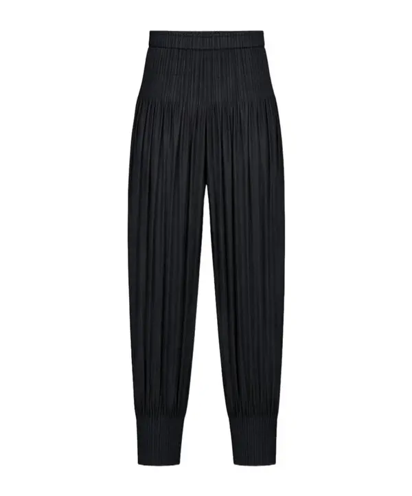 PLEATS PLEASE BY ISSEY MIYAKE High-waisted Tapered Pleated Trousers