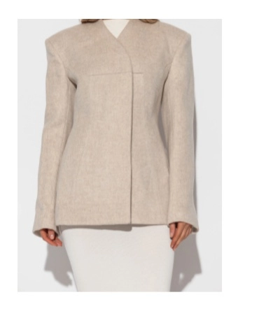 ENTIRE STUDIOS Tailored Blazer - Nude