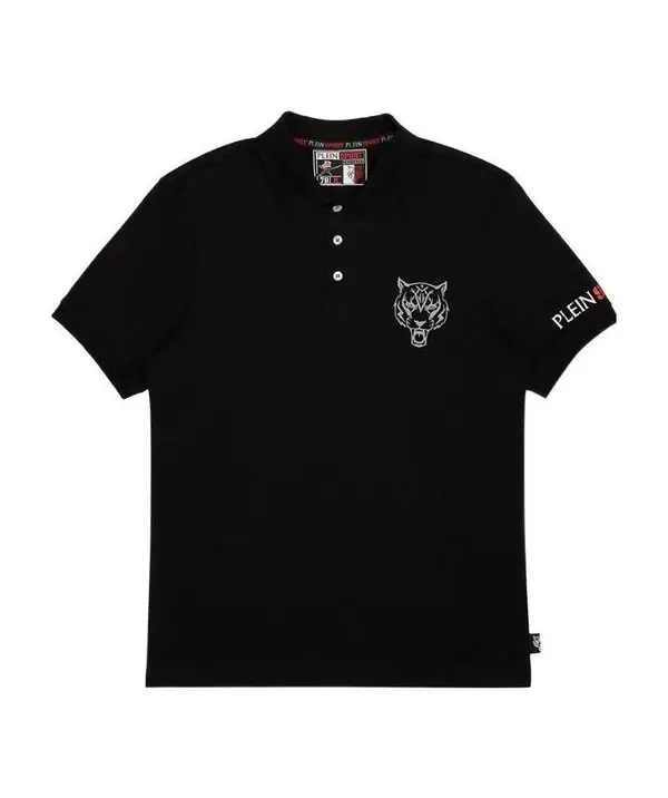 Philipp Plein Logo Short-sleeved Polo Shirt