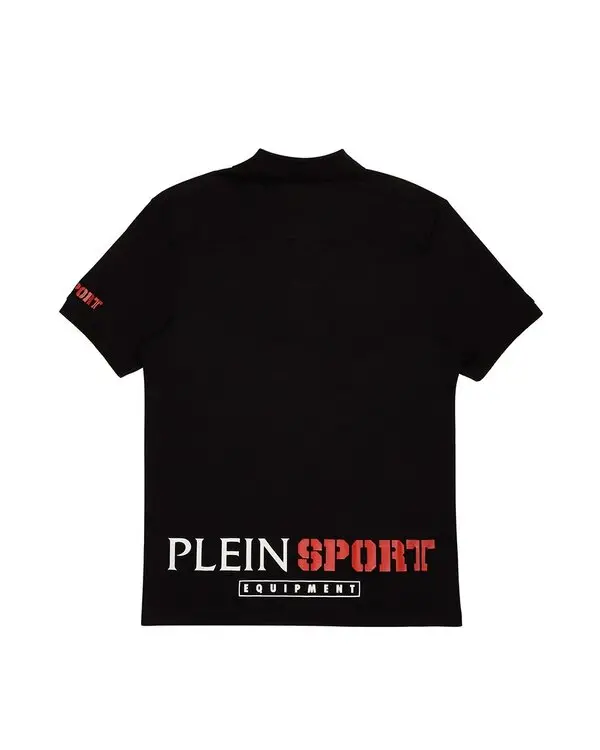 Philipp Plein Logo Short-sleeved Polo Shirt