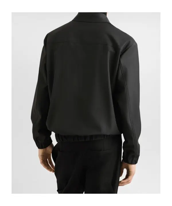Dolce & Gabbana Logo Tag Zipped Jacket - Grey