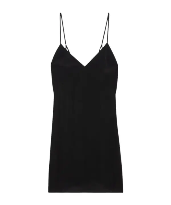 Zadig&Voltaire V-neck Slip Dress - Black