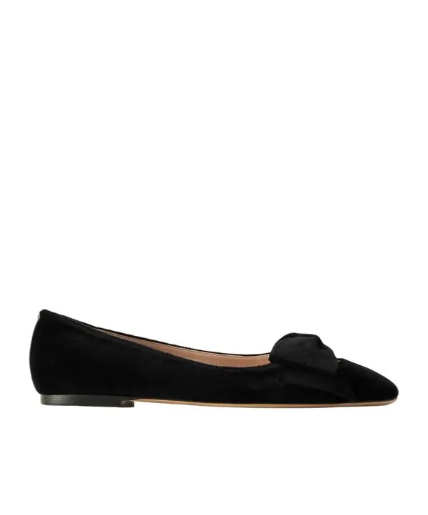 Valentino Garavani Bow Detailing Ballet Flats - Black