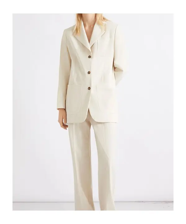 Marella Cotton Poplin Blazer
