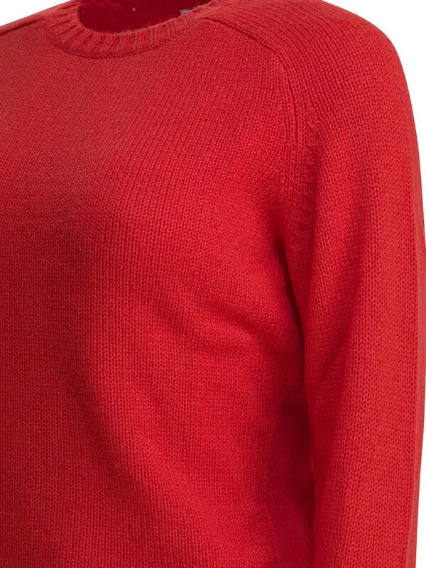 INES DE LA FRESSANGE PARIS Ribbed Knit Crew Neck Sweater