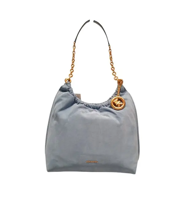 Michael Kors Logo Charm Clutch Bag