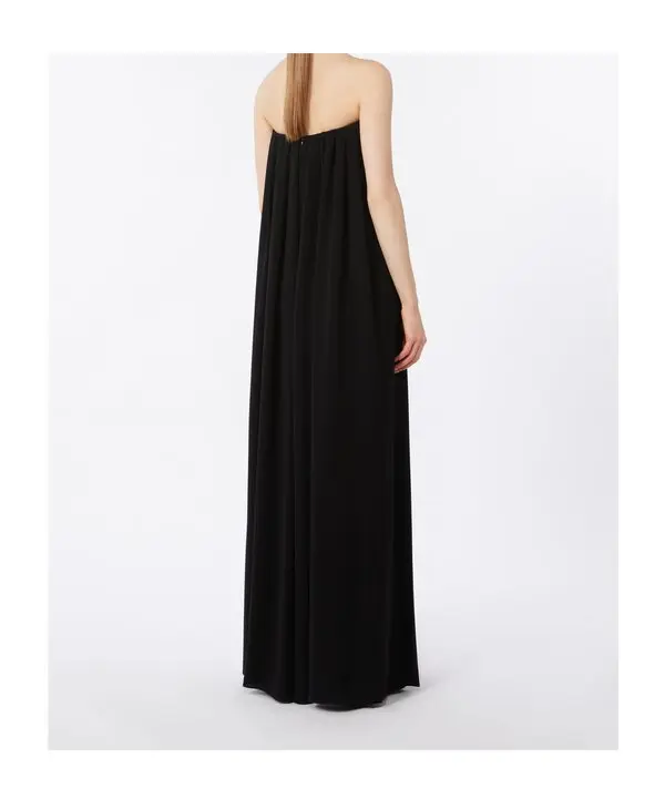 Max Mara Strapless Cady Bustier Dress