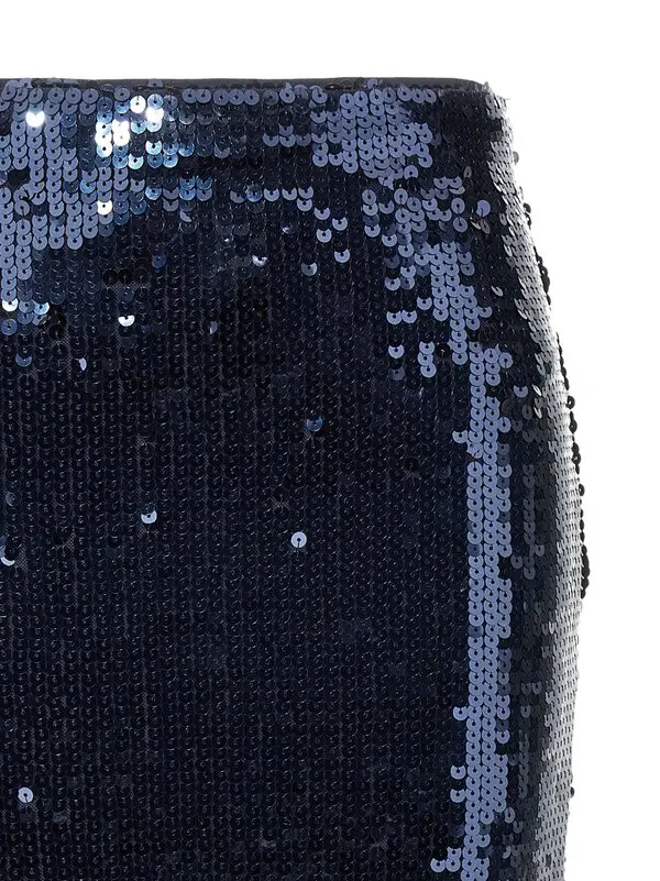 ROTATE BY BIRGER CHRISTENSEN Sequin Embellished Pencil Skirt