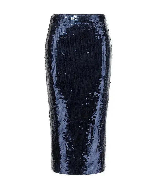 ROTATE BY BIRGER CHRISTENSEN Sequin Embellished Pencil Skirt