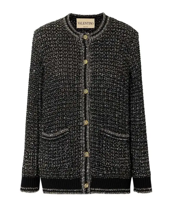 Valentino Garavani Long Sleeve Cardigan