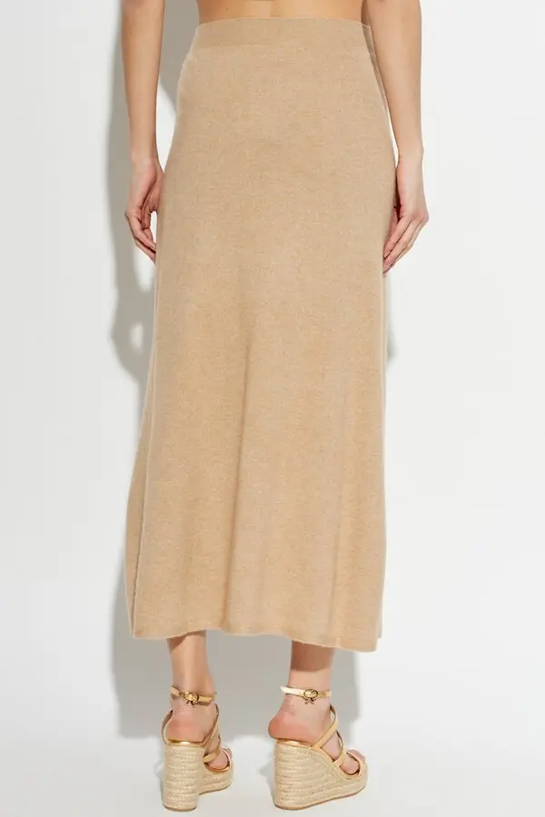 Cult Gaia Infinity Knitted Skirt - Beige