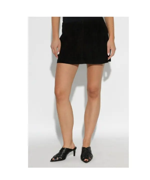 BY MALENE BIRGER Nola Suede Mini Skirt