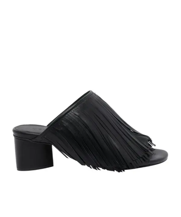 VIC MATIE Baron Fringe Heeled Sandals
