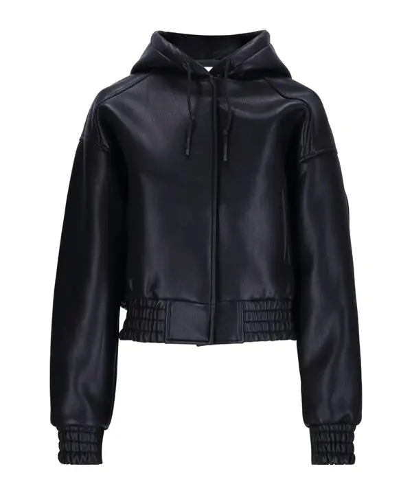 THE FRANKIE SHOP Hooded Long Sleeve Jacket