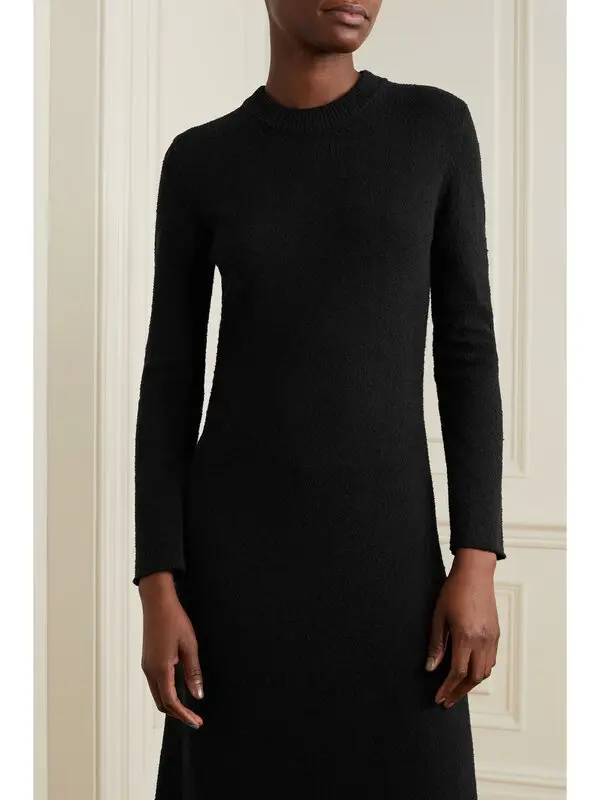 Proenza Schouler Knit Dress With Gemstone Brooch Detail
